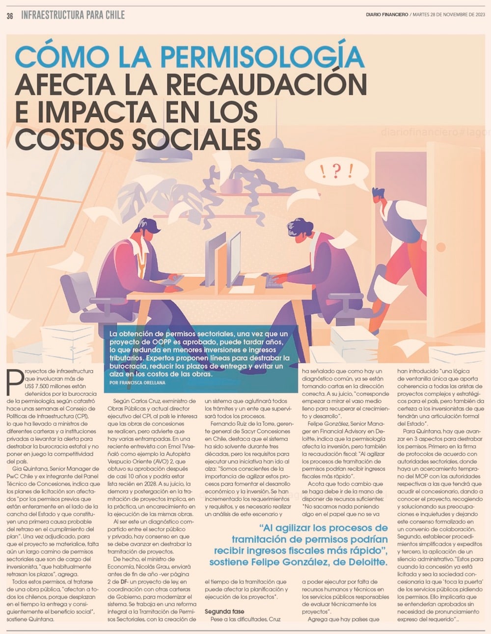 Cómo la permisología afecta la recaudación e impacta en los costos sociales