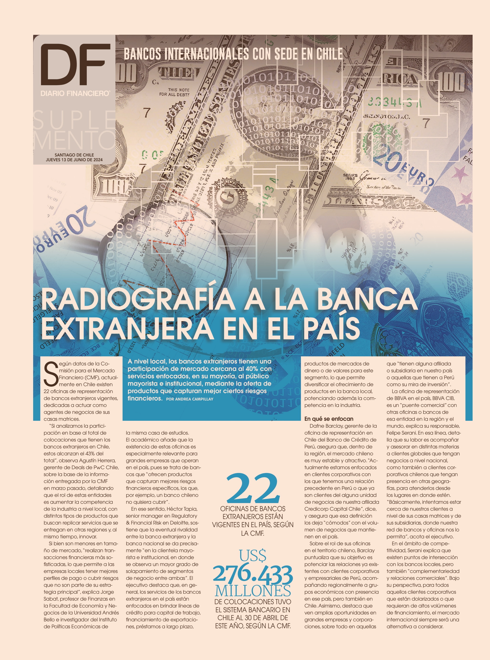 Radiografía a la banca extranjera en el país