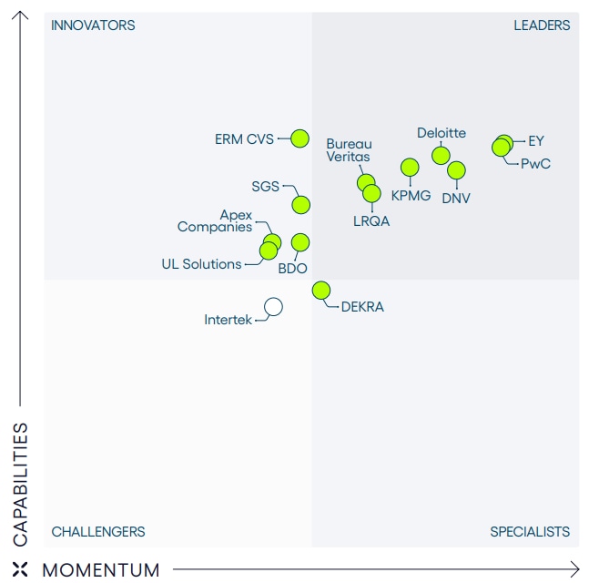 PwC Named a Global Leader in ESG & Sustainability Assurance Services by ...