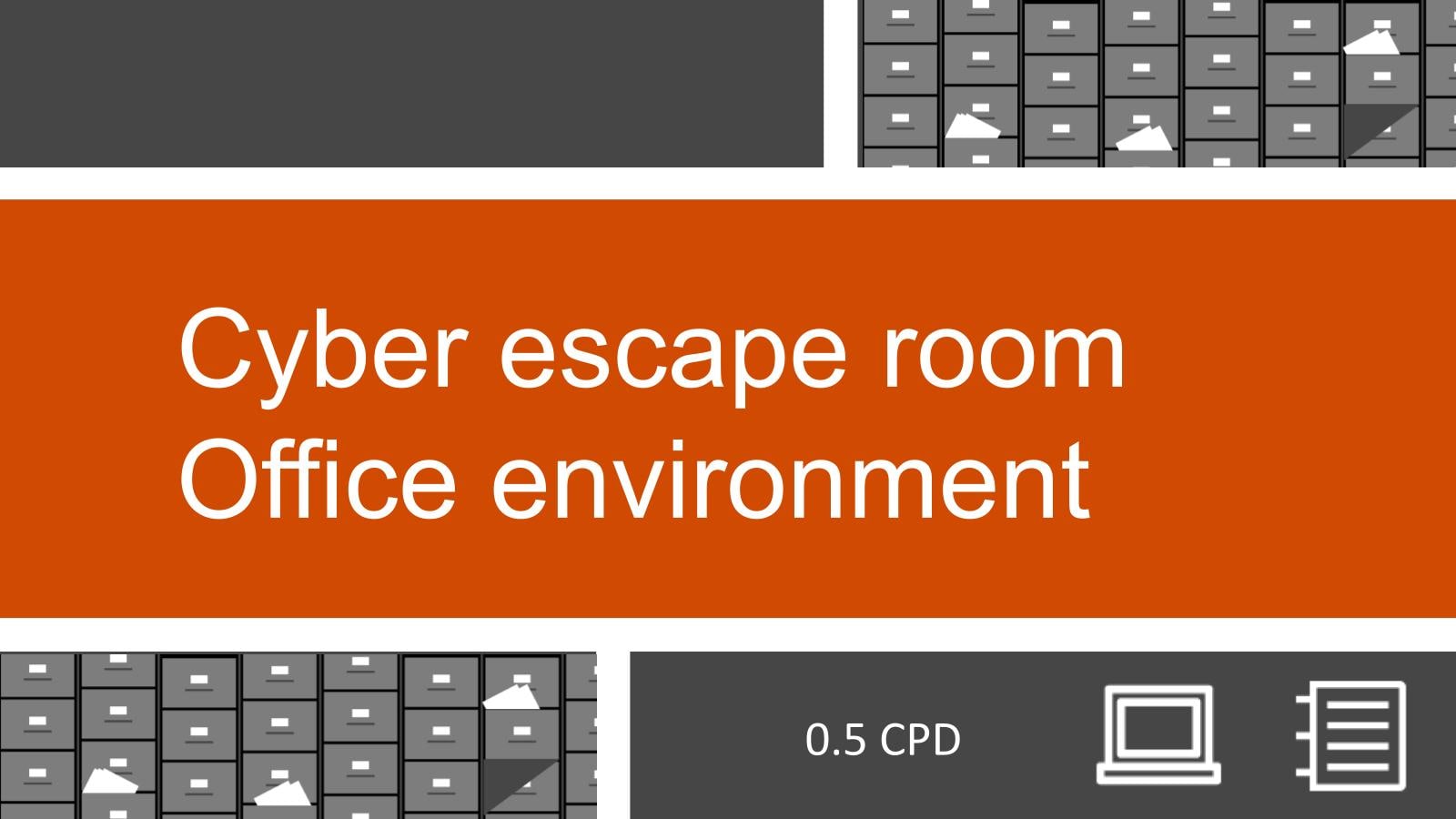 Cybersecurity online escape room – office environment