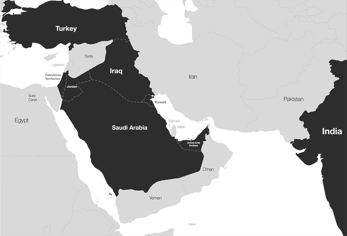 Trade corridors