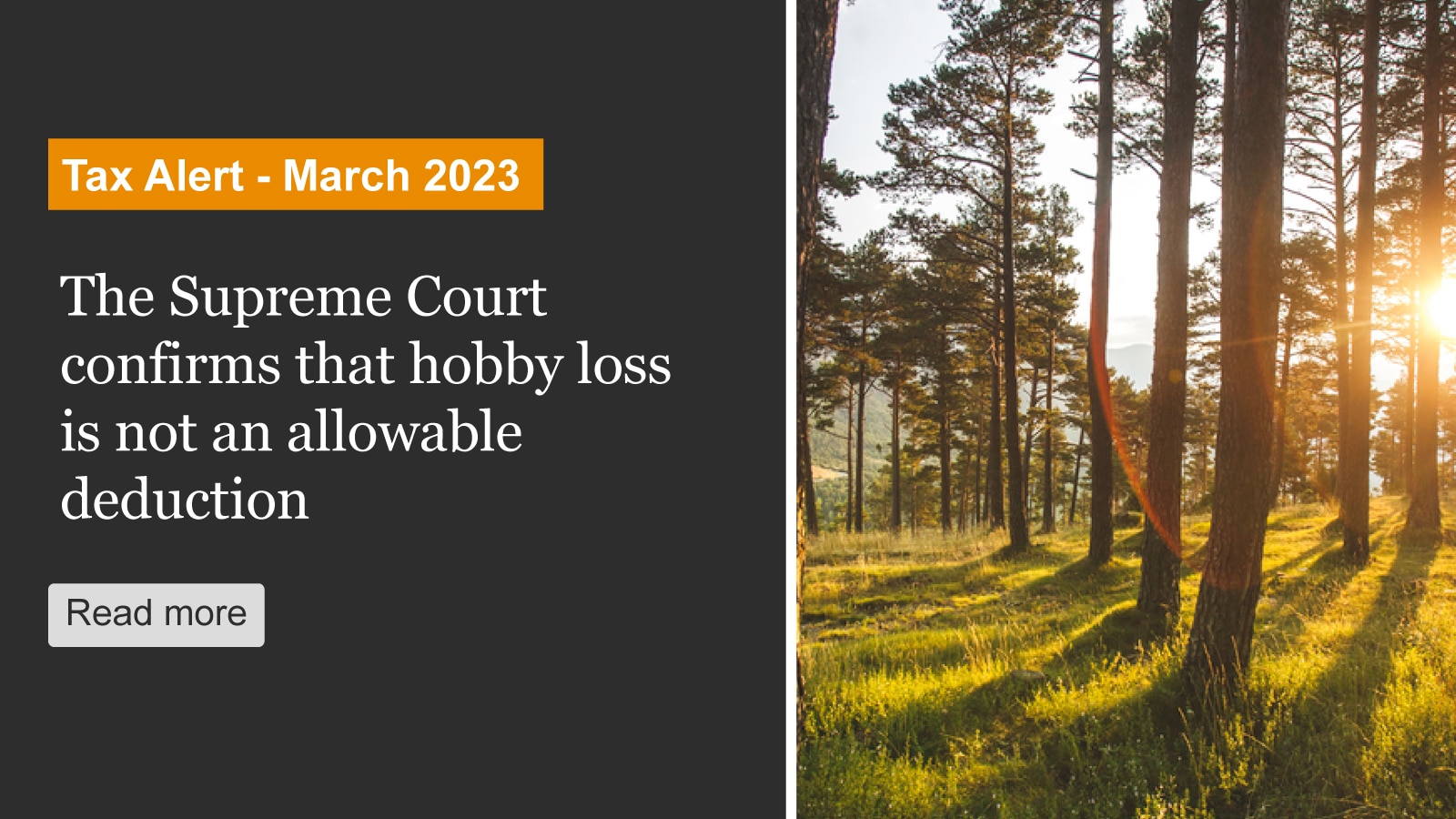 Tax Alert - March 2023