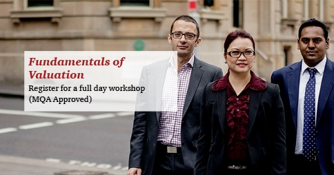Fundamentals of Valuation workshop (MQA Approved)