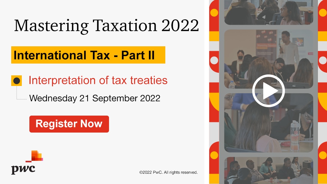 Mastering Taxation 2022 - PwC Mauritius