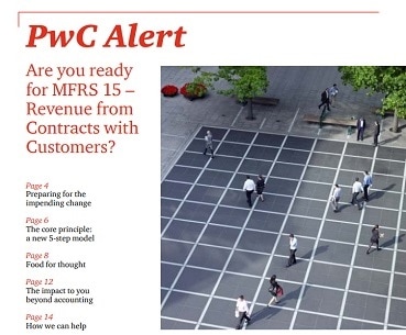 PwC Alert (Issue 121): Are you ready for MFRS 15 - Revenue from ...