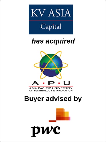 KV Asia Capital acquisition of APIIT Education Group