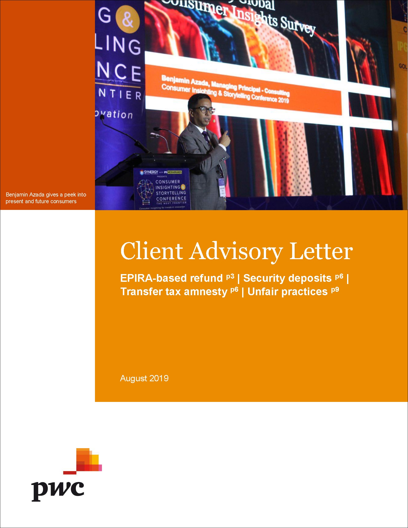 Client Advisory Letter (August 2019)