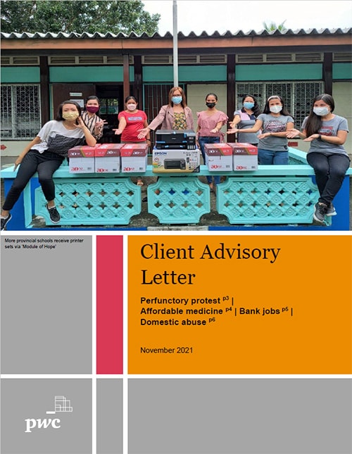 Client Advisory Letter (November 2021)