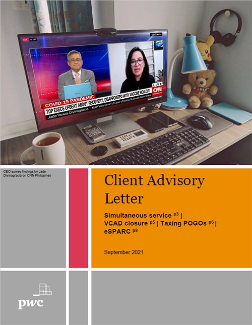Client Advisory Letter (September 2021)