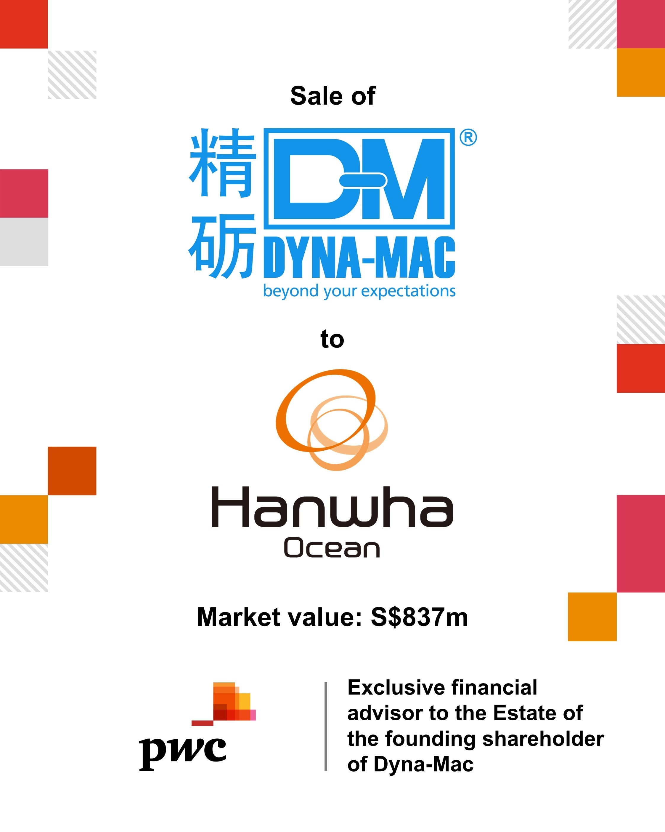 PwC Singapore Corporate Finance advises the Estate of Mr. Lim Tze Jong ...