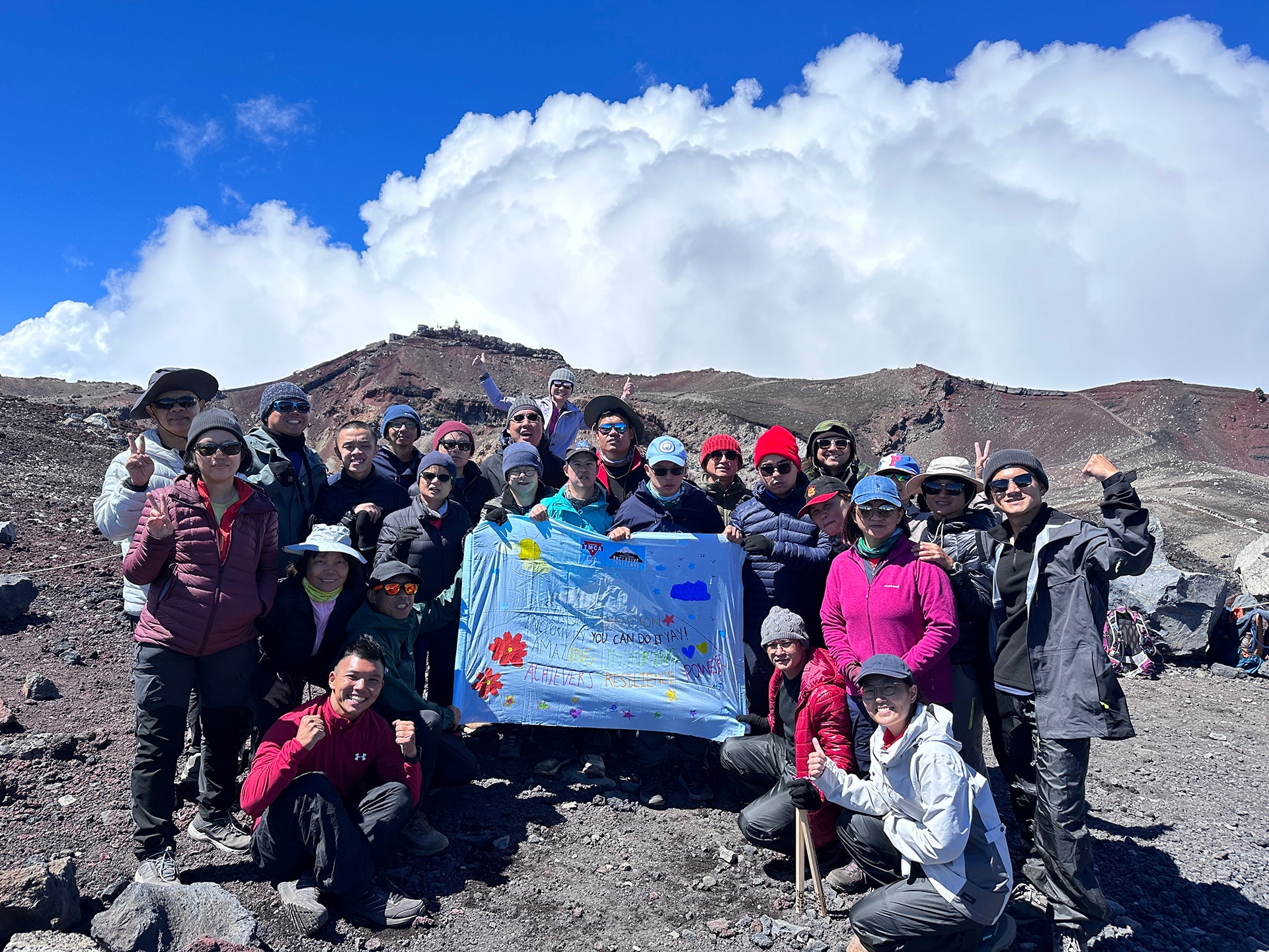Scaling Mount Fuji: A special hike for a special cause
