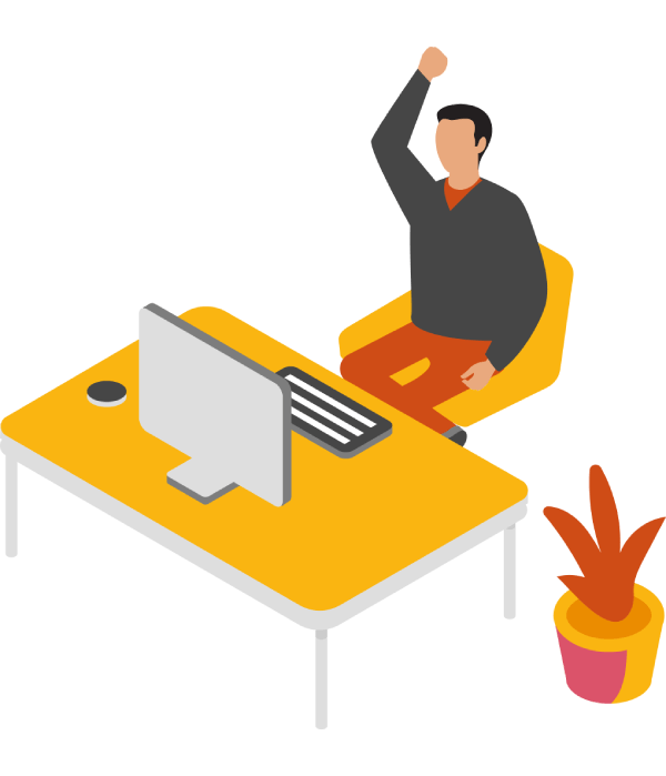 Happy People At Work Clipart