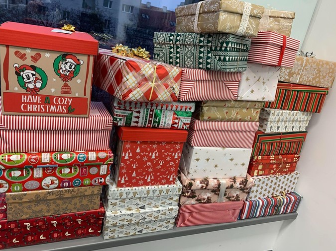 How much love can fit in a shoebox