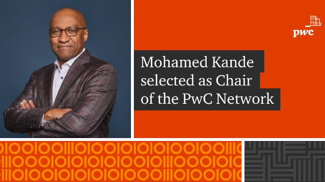 PwC selects Mohamed Kande as next Global Chair