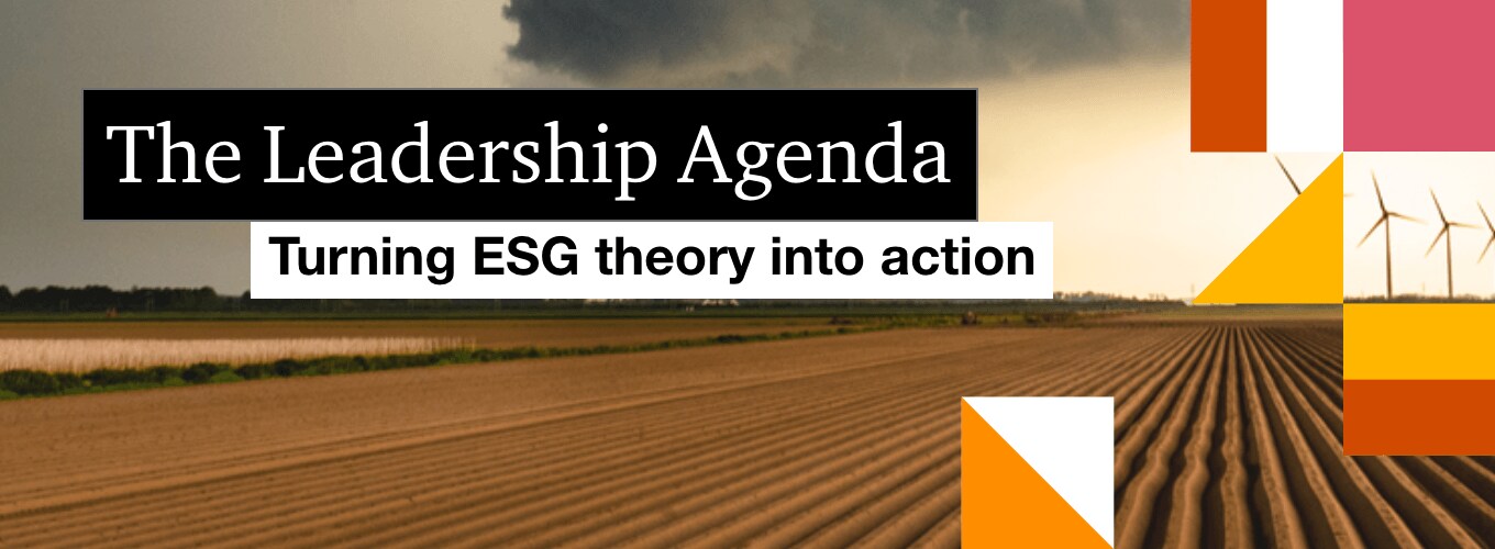 Environmental, Social and Governance (ESG)