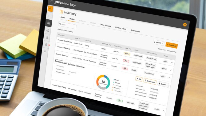 Model Edge: a better approach to model governance and validation: PwC