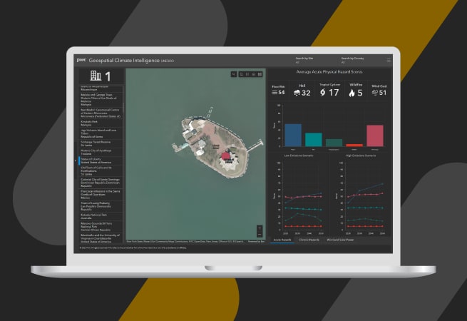 Geospatial Climate Intelligence: Assess your climate risk: PwC